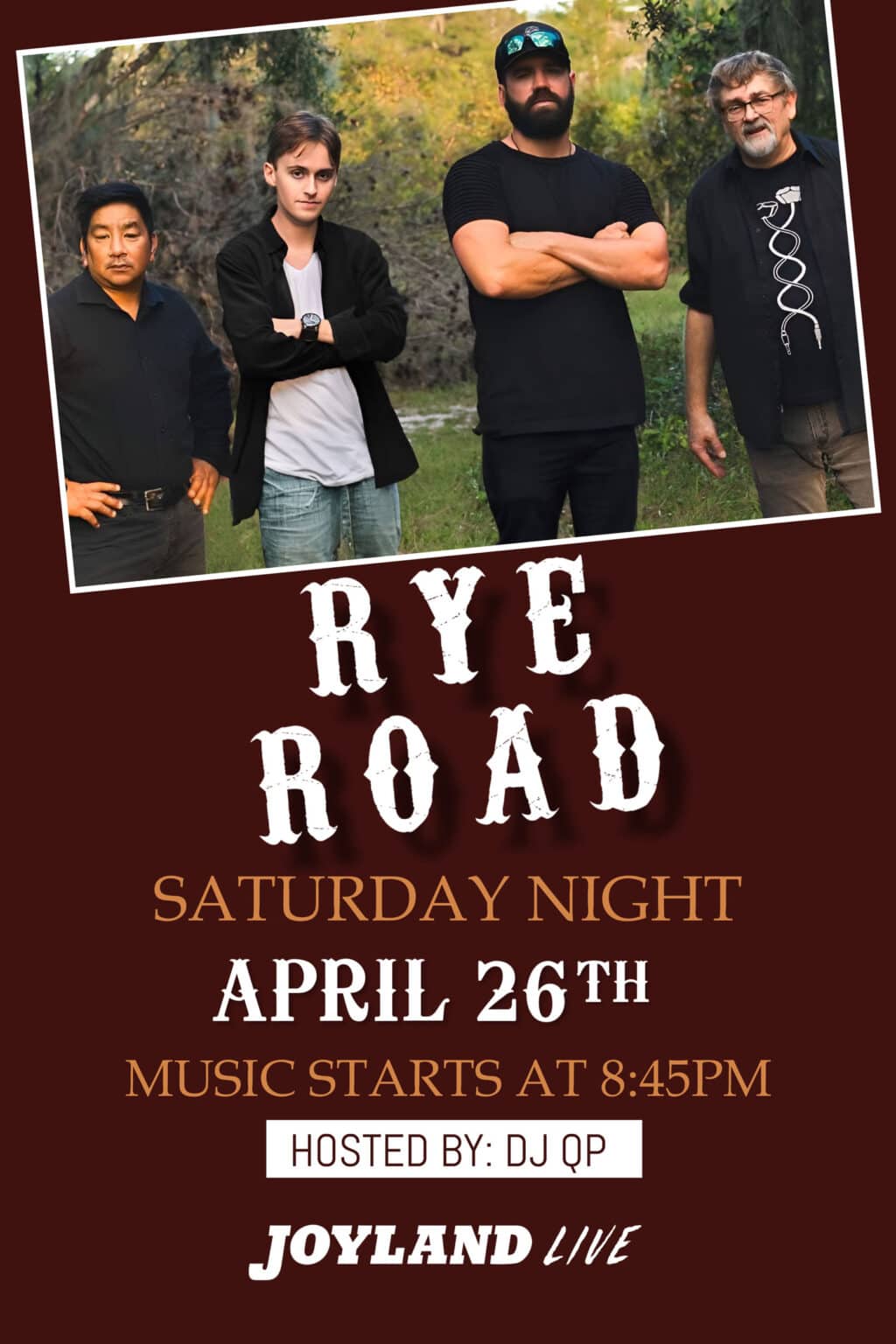 Rye Road - Joyland Live