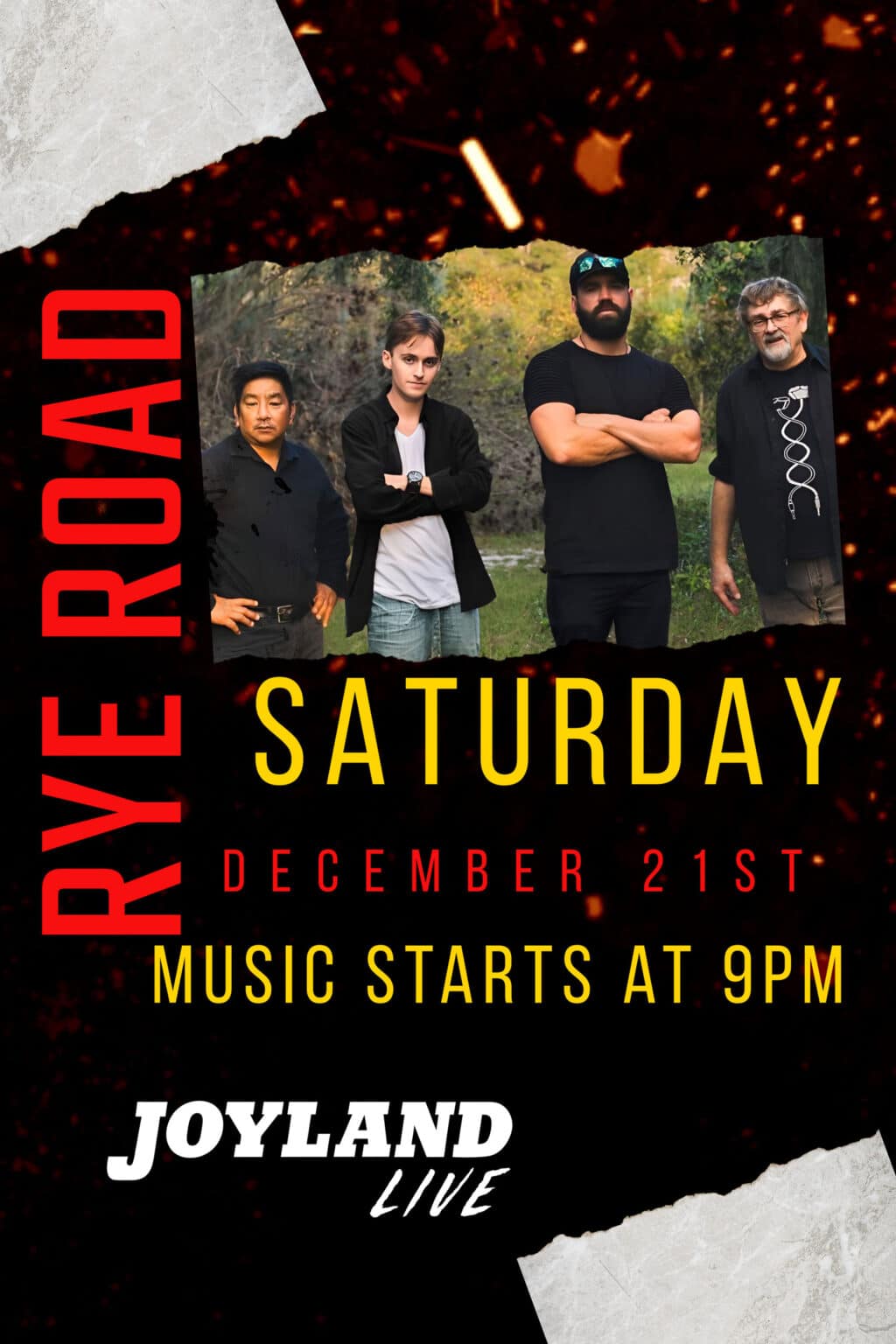 Rye Road - Joyland Live